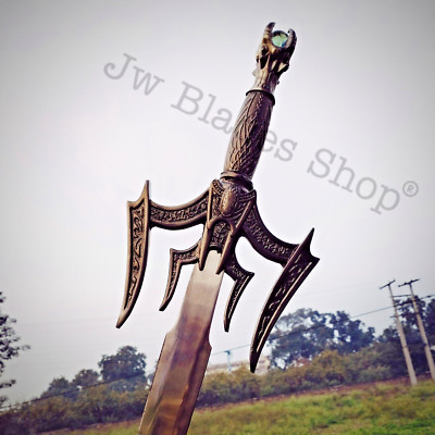 Luciendar Sword Of Light, Stainless Steel Double Edge, Battle Ready ...