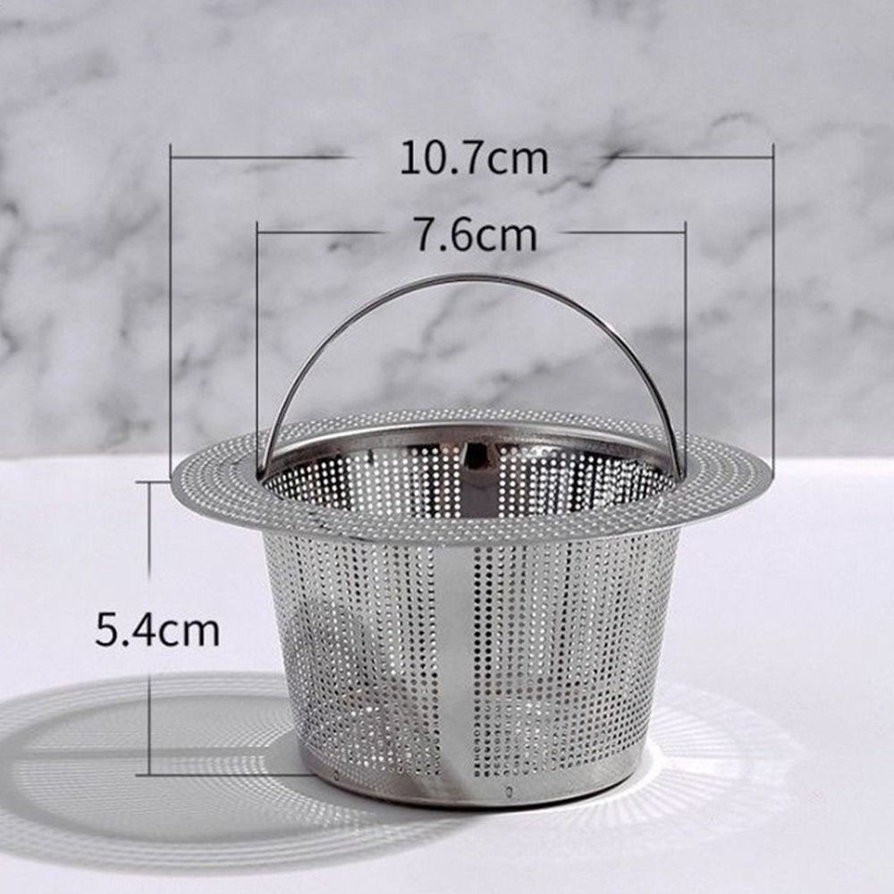 Anti Clog Drain Filter With Handle Waste Catcher Kitchen Bathroom ...