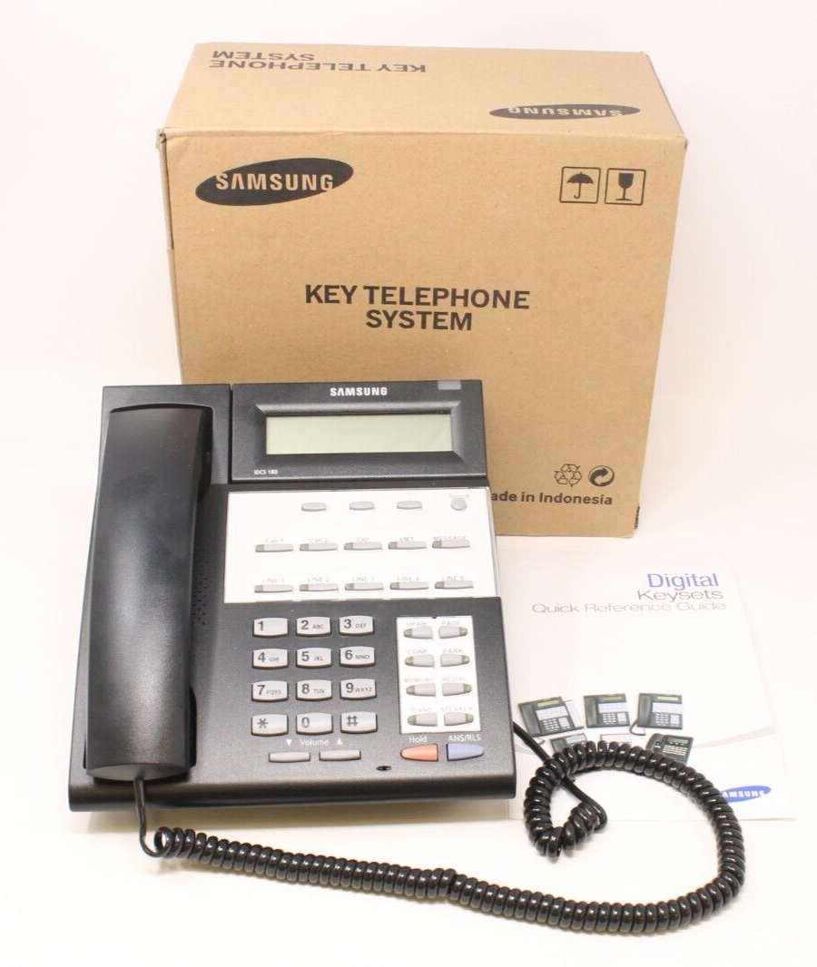 Samsung Falcon iDCS 18D 18-Button Office Phone System Intercom ...