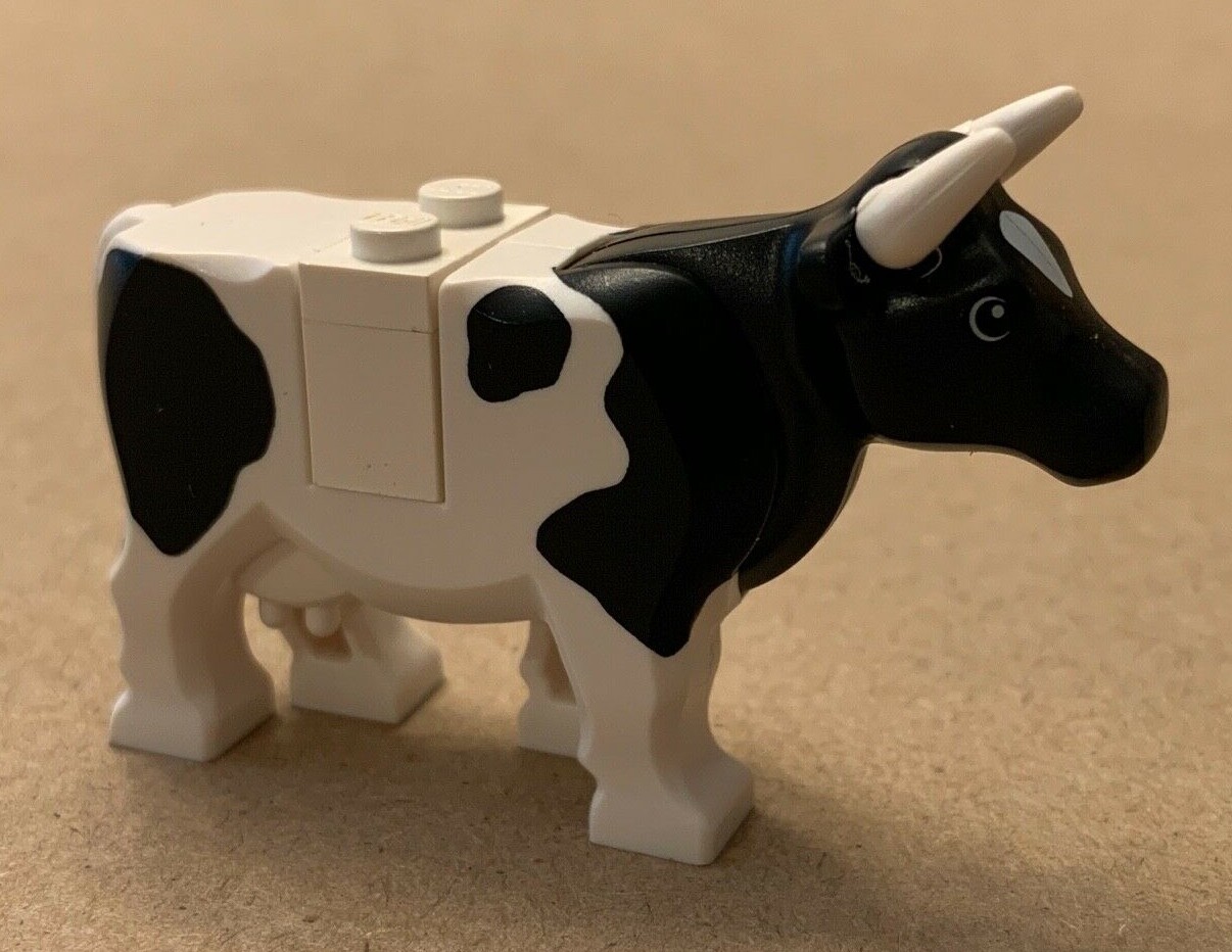 NEW Lego Farm Animal - Cow Pig Chicken Horse Rabbit Bunny Longhorn ...