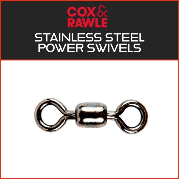 COX & RAWLE STAINLESS STEEL POWER SWIVELS - ALL SIZES | NEW - SEA FISHING | eBay UK