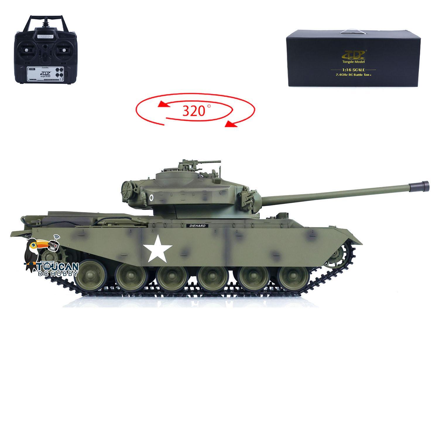 1/16 Tongde RC Infrared Battle Tank UK Centurion MK5 Tanks with Combat ...