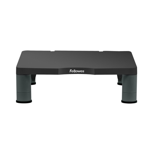 Fellowes Monitor Riser, 4"H x 13 1/8"W x 13 1/2"D, Graphite 43859529735 ...