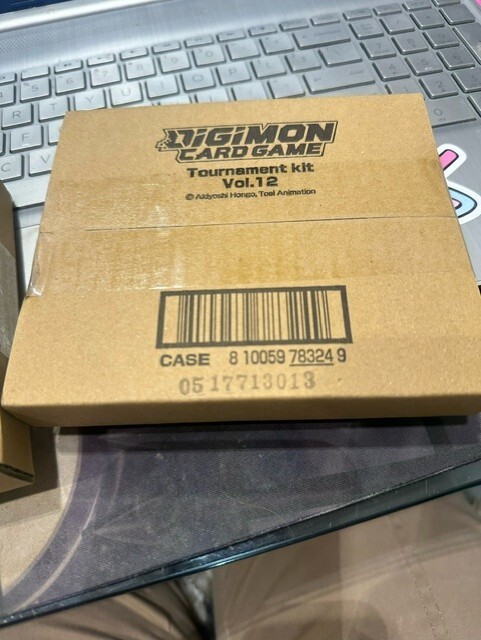 Digimon Card Game Tournament Kit Vol. 12 New Sealed
