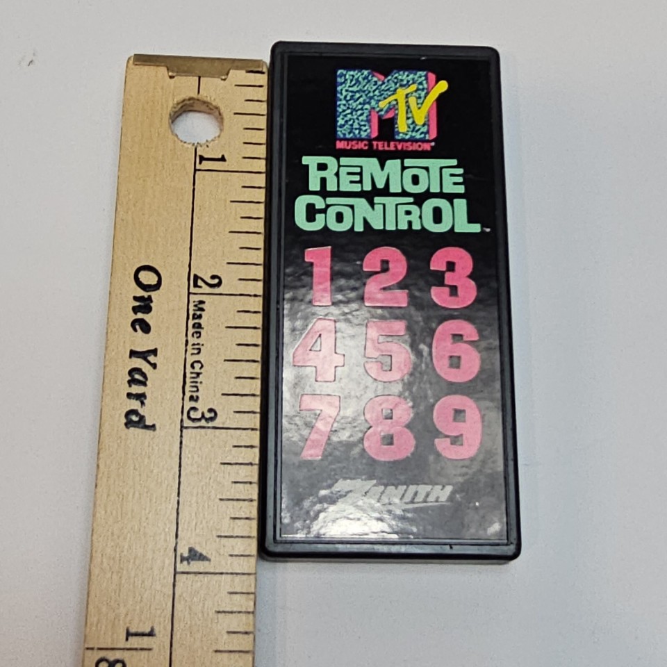1989 MTV Remote Control Board Game Music TV Replacement Parts. Remote ...