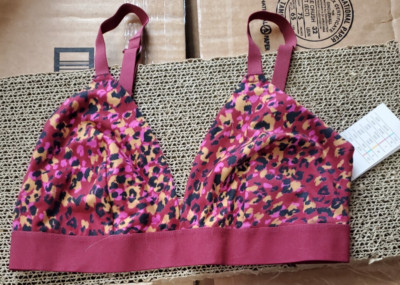 Auden Women's Size S Lightly Lined Bralette Animal Print 4-47 | eBay