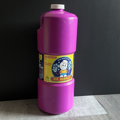 Vintage TOOTSIETOY Mr Bubbles Jumbo 100oz. Bottle w/Magic Wand NEW ...