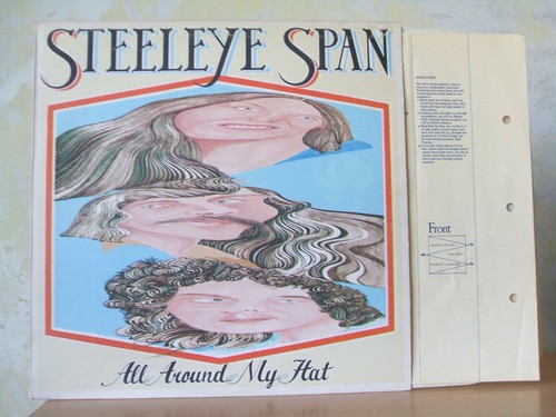 STEELEYE SPAN - All Around My Hat LP 1975 Chrysalis CHR-1091 W/Insert ...