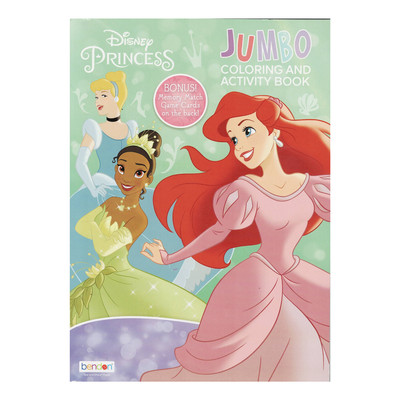 Disney Princess Coloring & Activity Book: 80 Pages with Bonus Memory ...