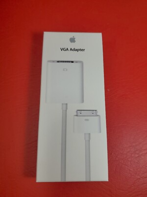 Apple VGA Adapter for iPad, iPhone and iPod Touch (30-pin to VGA) Model ...