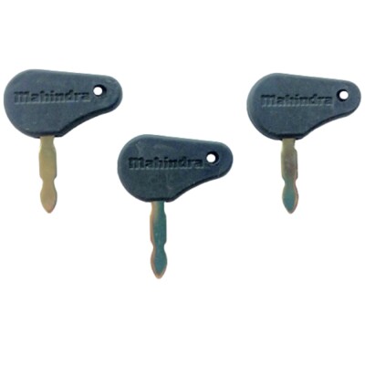 (3) OEM Original Logo Mahindra Tractor Ignition Keys 005555207R1 | eBay