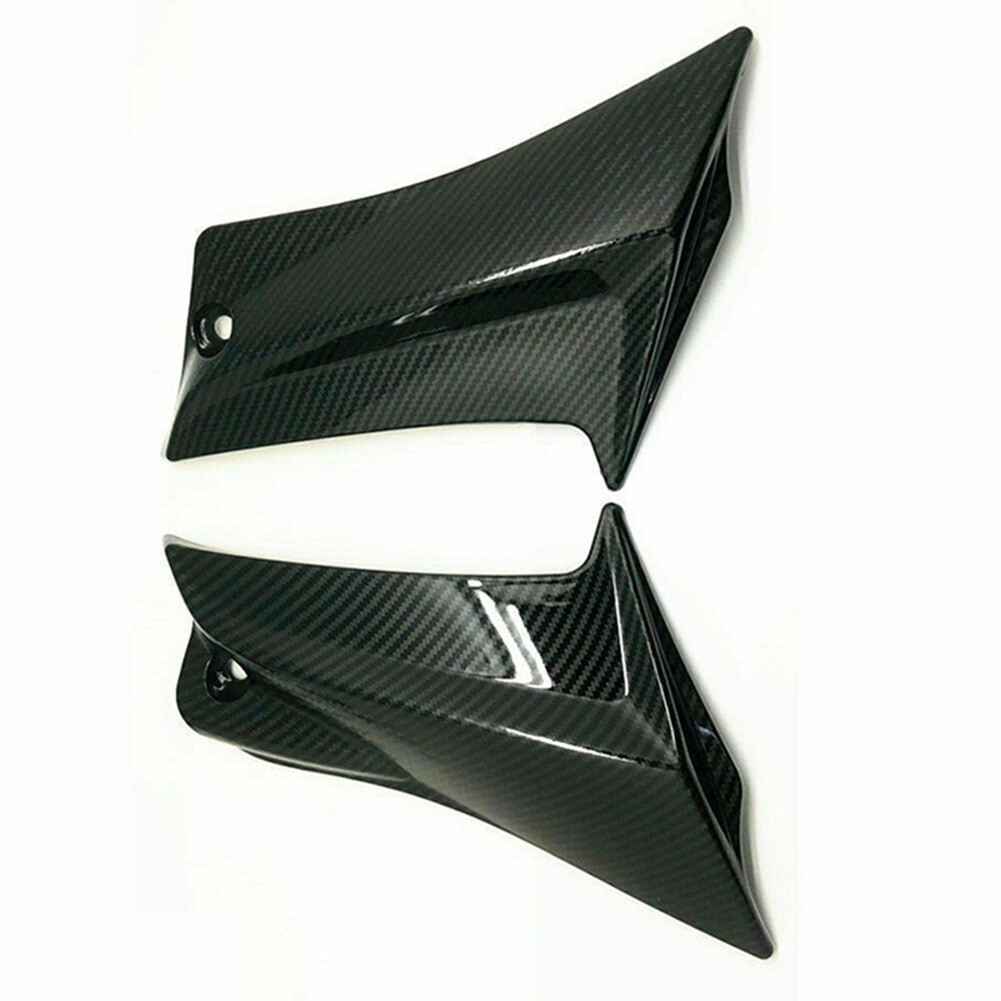 FOR SUZUKI FRAME COVER Part ABS Black CARBON FIBRE GSX-R 600 2011-2020 ...