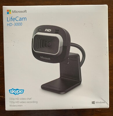 Microsoft LifeCam HD-3000 Web Cam 885370313246| eBay