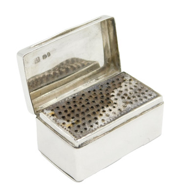 George III Sterling Silver Nutmeg Grater Box Antique 1794 London | eBay UK