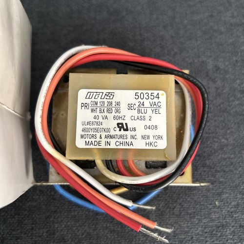 Mars 50354 Control Transformer 40VA 24V coil ,New, NEMA CLASS 2 | eBay