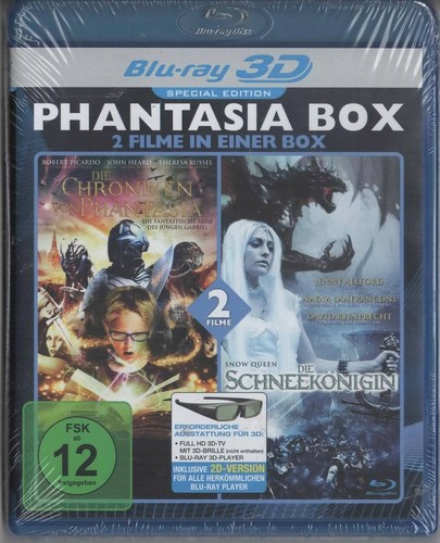 Phantasia Box Chroniken von Phantasia Schneekönigin 3D Blu Ray NEU ...