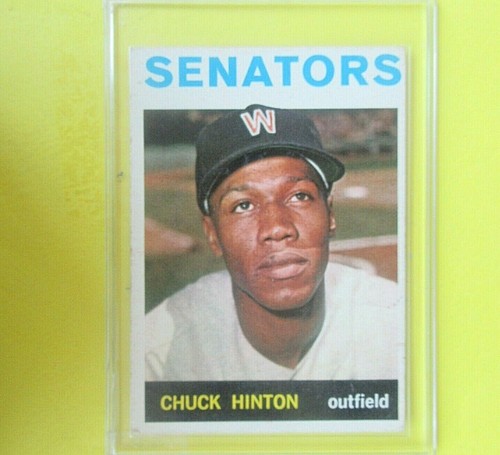 CHUCK HINTON 1964-65 VINTAGE Topps #52 Washington Senators | eBay