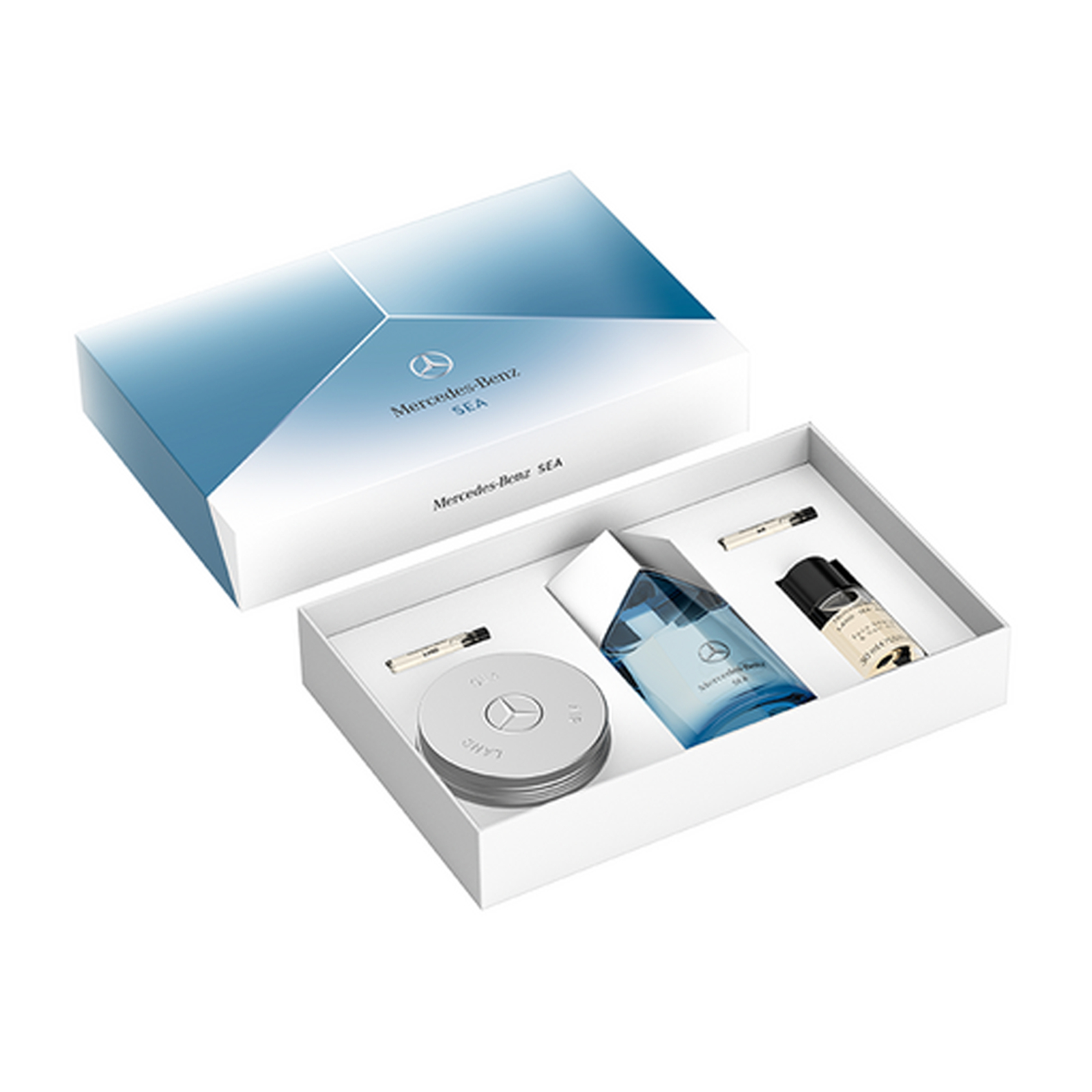 Geschenkset SEA Eau de Parfum inkl. Proben für Herren Original Mercedes ...
