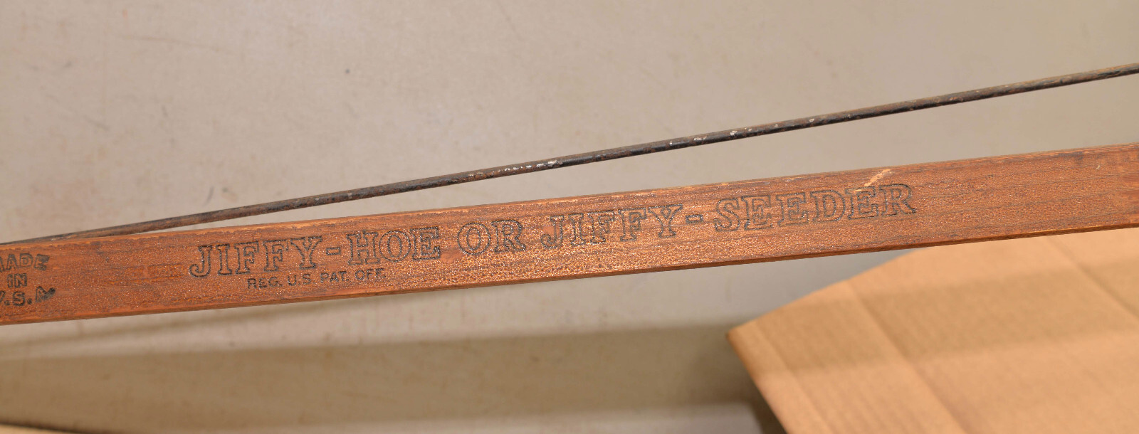 Rare Planet Jr Jiffy Seeder Hoe collectible vintage garden tool farm ...
