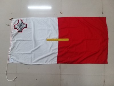 MALTA Vintage Nautical Country Out Door Flag | From Ship Salvage (6173 ...