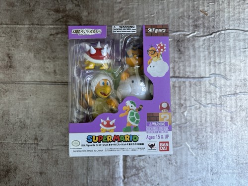 Bandai S.H. Figuarts Super Mario Diorama Playset E Hammer Bro Spiny ...