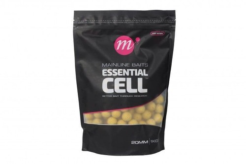 Mainline Baits Shelf Life Essential Cell Boilies 1kg NEW Carp Fishing ...
