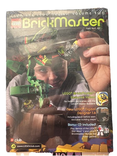 Lego Brickmaster Volume Two DVD CD-ROM 2 Disc Set Sealed 2006 | eBay