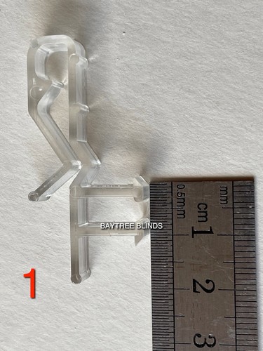 WOODEN VENETIAN BLIND FACIA / PELMET / VALANCE TOP FINISHING TRIM CLIPS ...