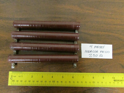 4 Pieces -- Memcor FR100 Power Resistor 250 Ohm | eBay