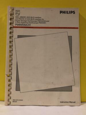 Philips 4822 872 03345 IEEE-488 + RS232-C BUS Interface Instruction ...