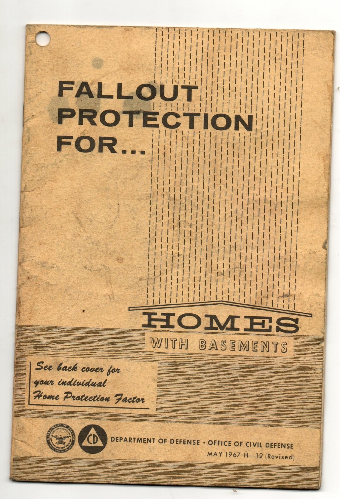 Booklet For Fallout Protection For Homes With Basements 1965 | eBay