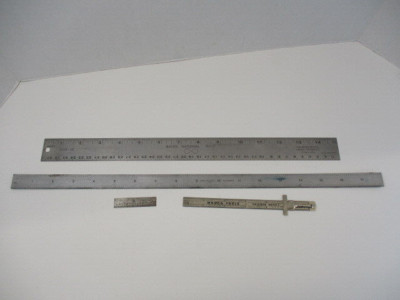 Rules - Starrett 6 Scale