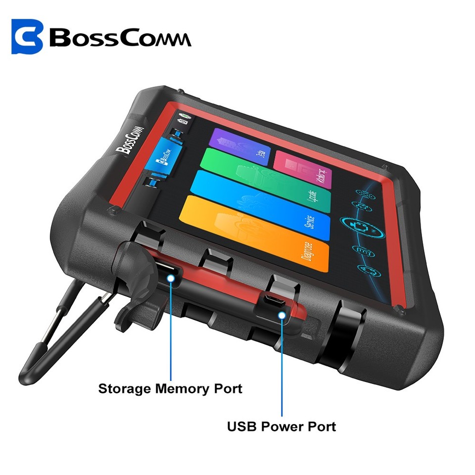 Auto Bidirectional OBD2 Scanner Full System ECU Key Coding Diagnostic ...