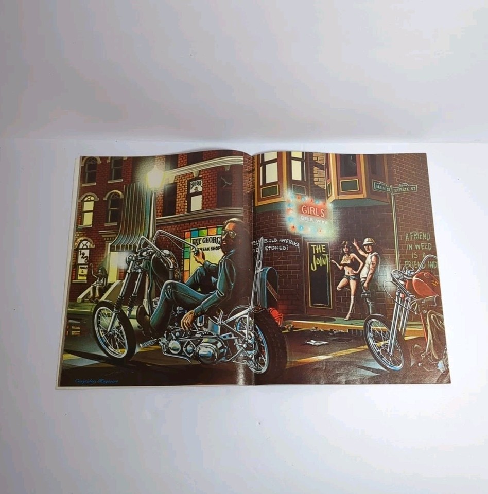 Original 1972 June EASYRIDERS MAGAZINE Trike Chopper Harley Sportster ...