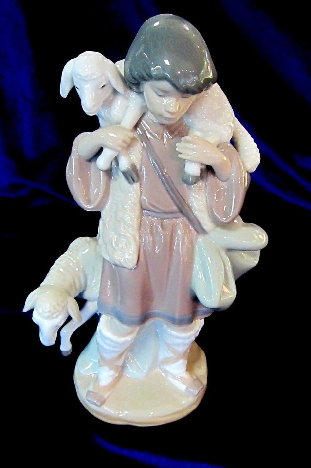 LLADRO LARGE NATIVITY SET **NEW IN BOXES *** including Cow shown in ...
