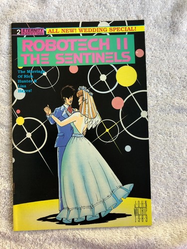 Robotech II The Sentinels Wedding Special #2 (May 1989, Eternity) VF+ 8 ...