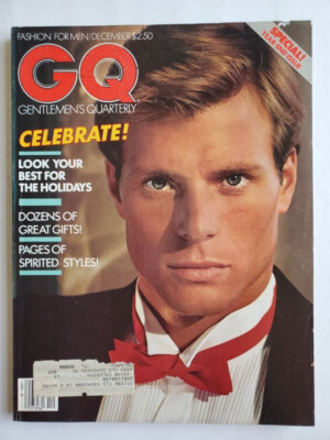 December 1981 GQ magazine Rick Edwards Paul Reubens Sophie Billard A ...
