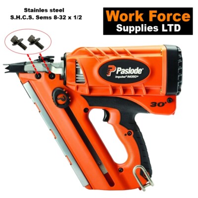 2x Paslode replacement screws and washers -Part No.900594 - IM350 ...