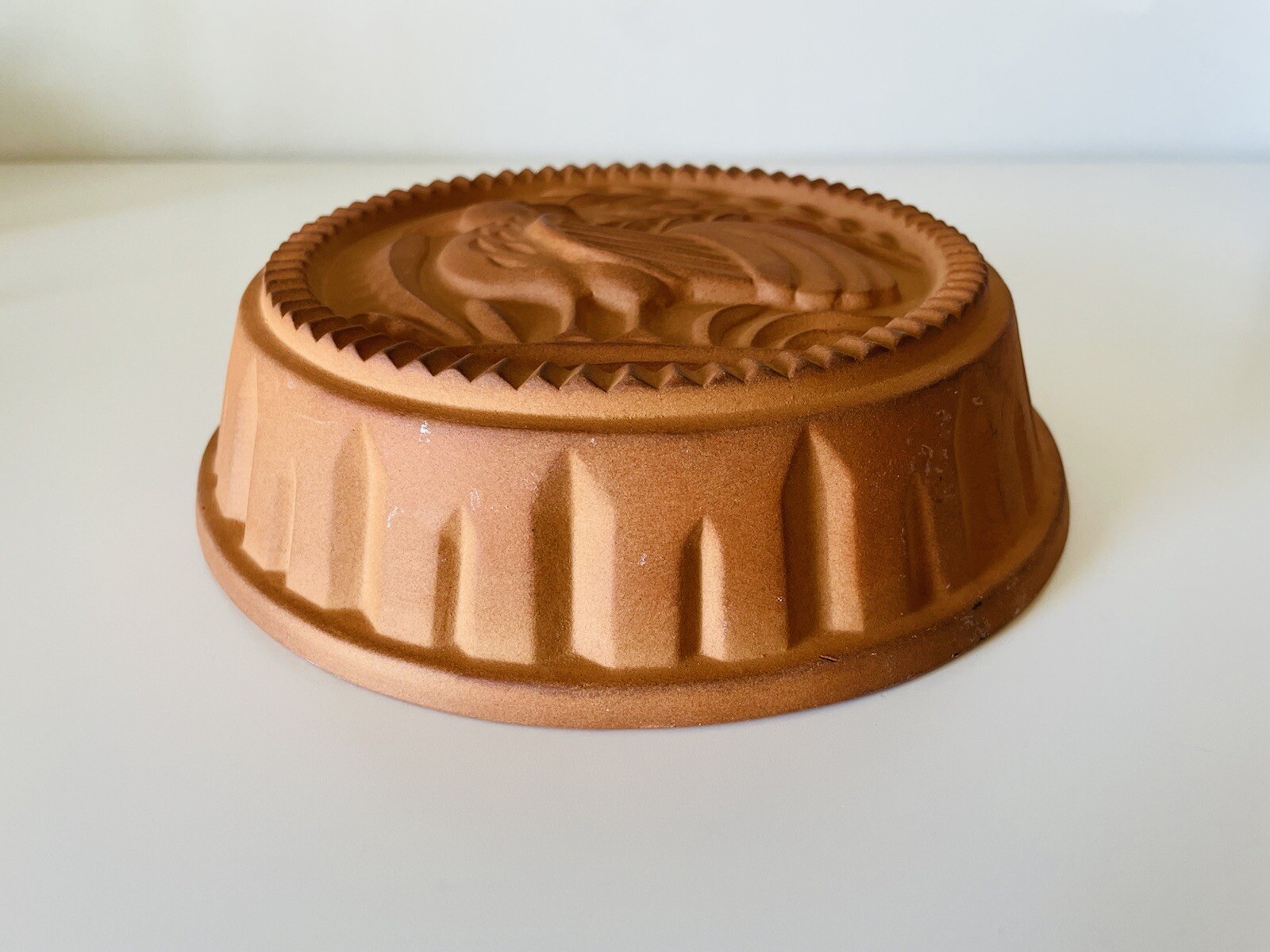 Vintage Sigma The Tastesetter Terra Cotta Mold Rooster Chicken Wall ...