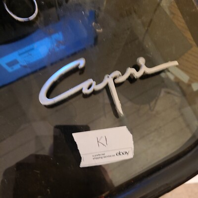 1952 53 54 55 LINCOLN CAPRI EMBLEM SCRIPT | eBay