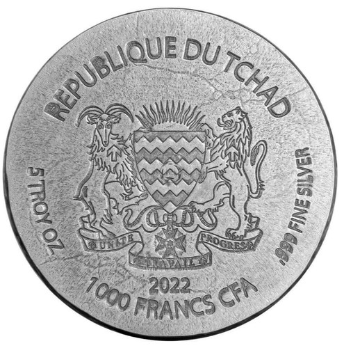 2022 5 oz Kek Egyptian Relic Series Coin .999 Silver - Antique Finish # ...