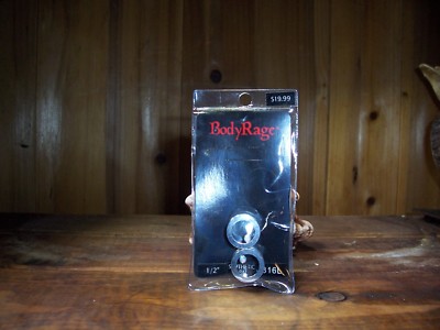 SPENCERS BODY RAGE SYNTHETIC OPAL; EAR GAUGES 1/2 INCH OPAL STONE ...