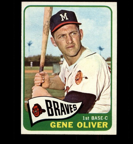 1965 GENE OLIVER TOPPS #106 BRAVES NM *3637 | eBay