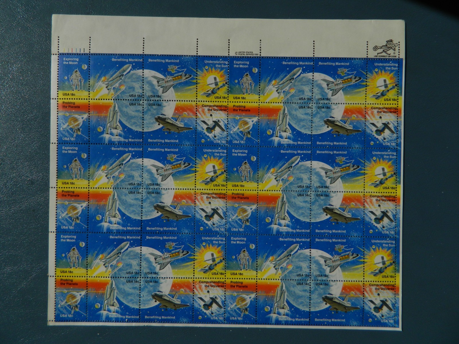US SC# 1912-19 Space Achievements SHEET MNH (LOT B) | eBay