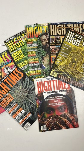 Vintage 90’s High Times Magazines Lot Of 7 1997 | eBay