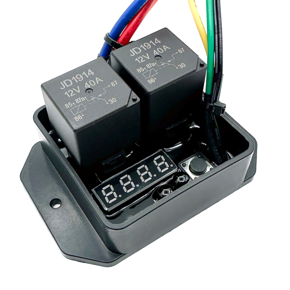 DIGITAL ADJUSTABLE THERMOSTAT PROBE ELECTRIC RADIATOR FAN TEMPERATURE ...