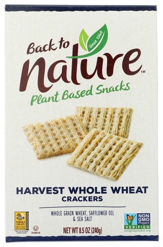 HARVEST WHOLE WHEAT CRACKERS (PACK OF 12 x 8.5 OZ)---FREE SHIPPING ...