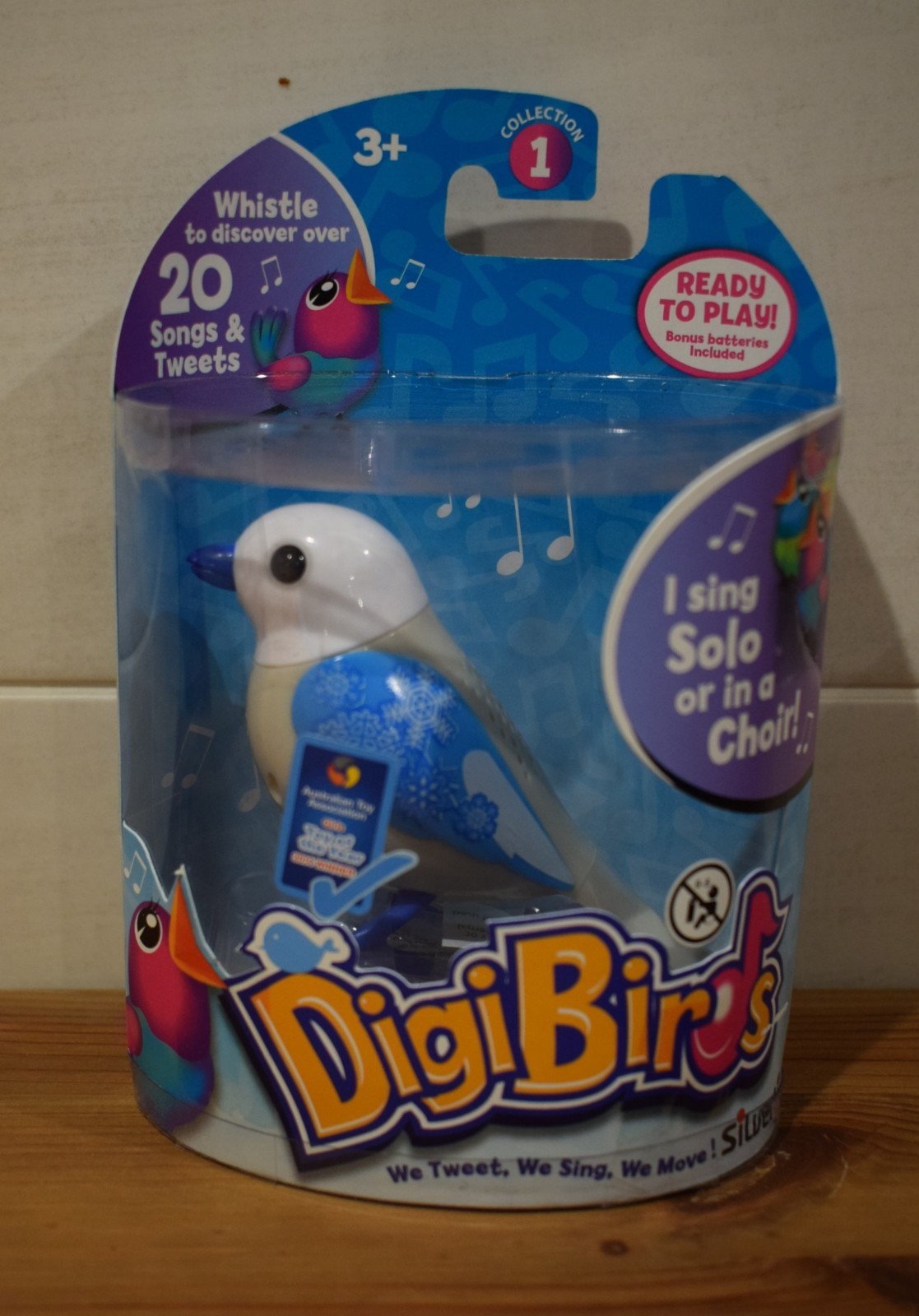 DIGIBIRDS COLOURFUL SINGING TOY BIRDS SING OVER 20 SONGS AND TWEETS ...