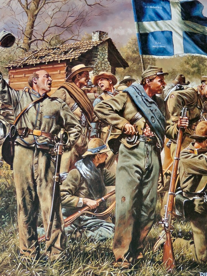 Rick Reeves - Alabama Valor - Civil War Print - Mint Print | eBay