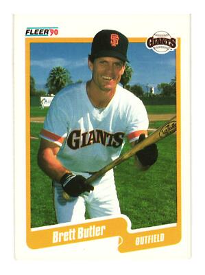 1990 Fleer Canadian #53 Brett Butler San Francisco Giants | eBay